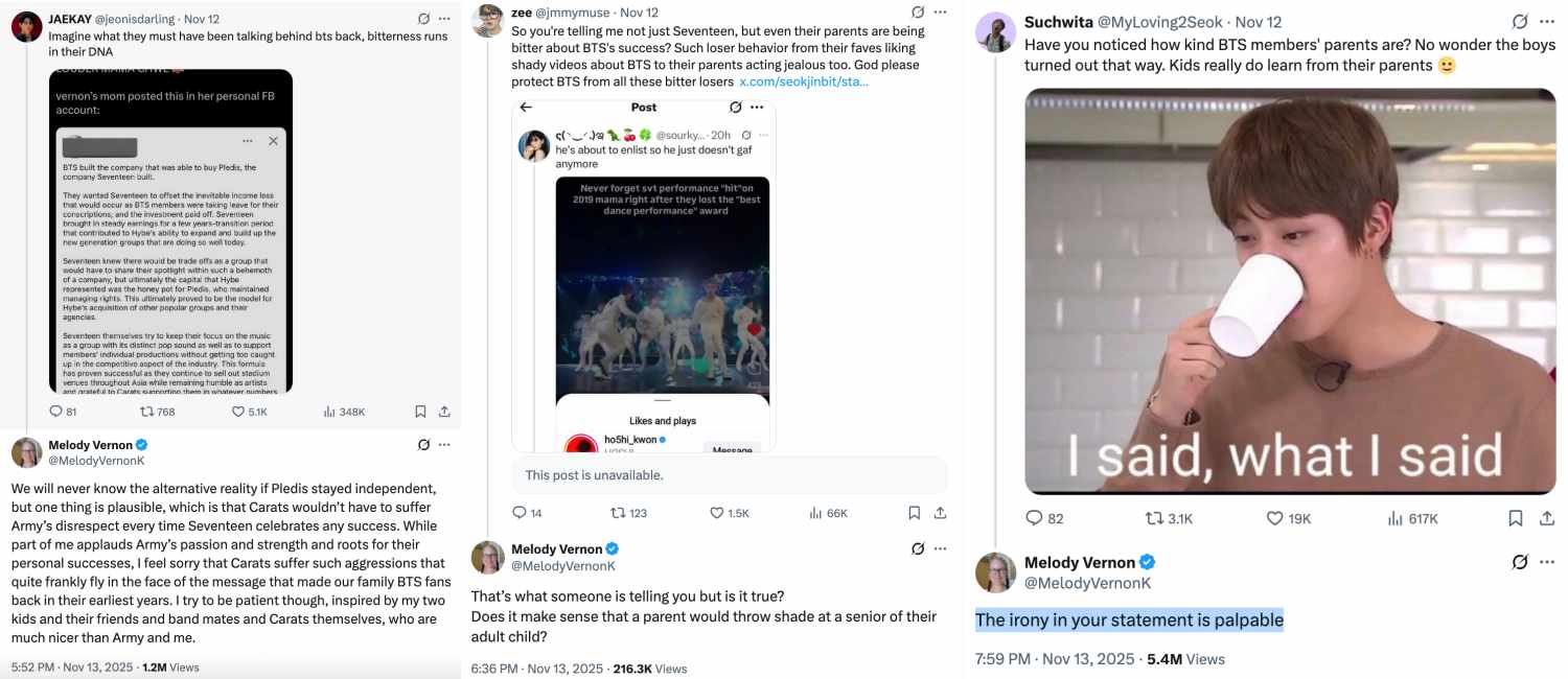 SEVENTEEN Member’s Mother Sparks Controversy Again For Blaming ARMY, Claiming Their Excessive ...